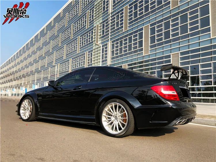 Darwinpro Carbon Fiber GT Wing Trunk Spoiler for C63 AMG
