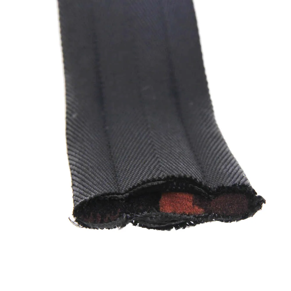 Nylon Padding Webbing Tape for Backpack Straps - Black