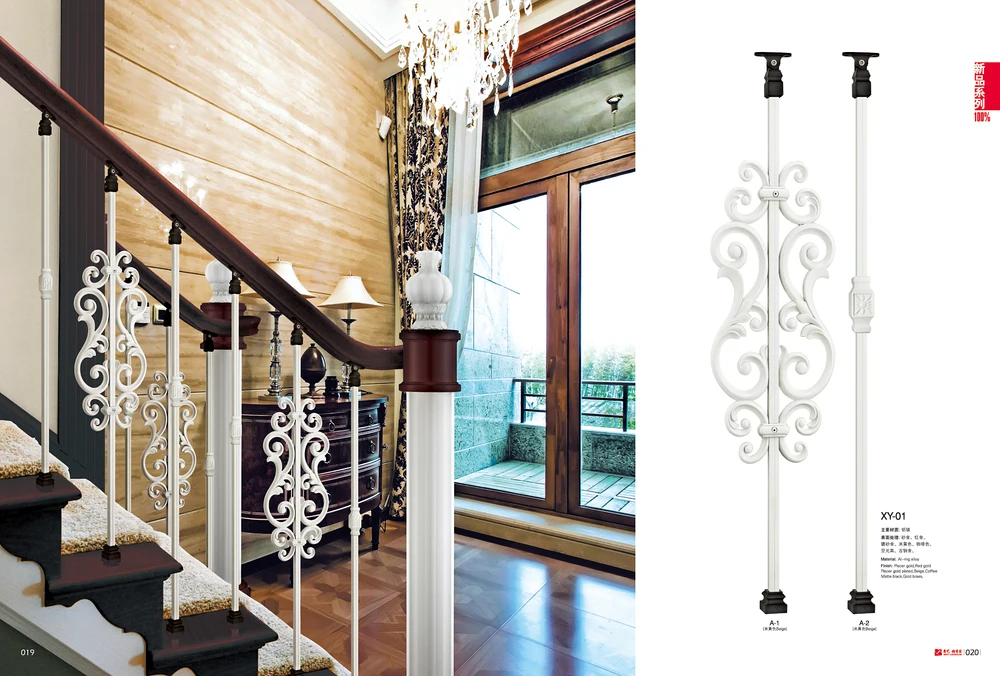 Aluminum Removable Stair Balustrades Handrails - Buy Removable Handrail ...