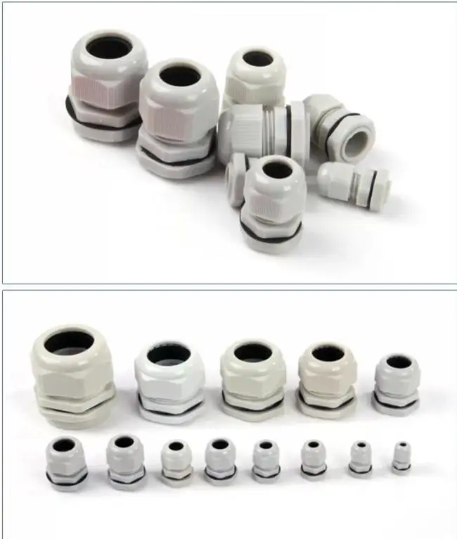 Rubber Gasket Cable Gland Ip68 Waterproof Nylon Connector - Buy ...