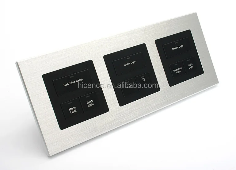 Schalters for Smart Hotel - 12V Modbus Room Operating Panels