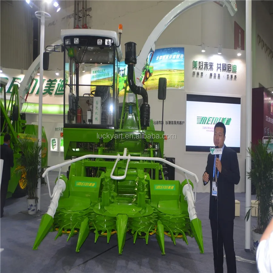 Pto-driven Tractor Towed Forage Silage Harvester Used By Small Family ...