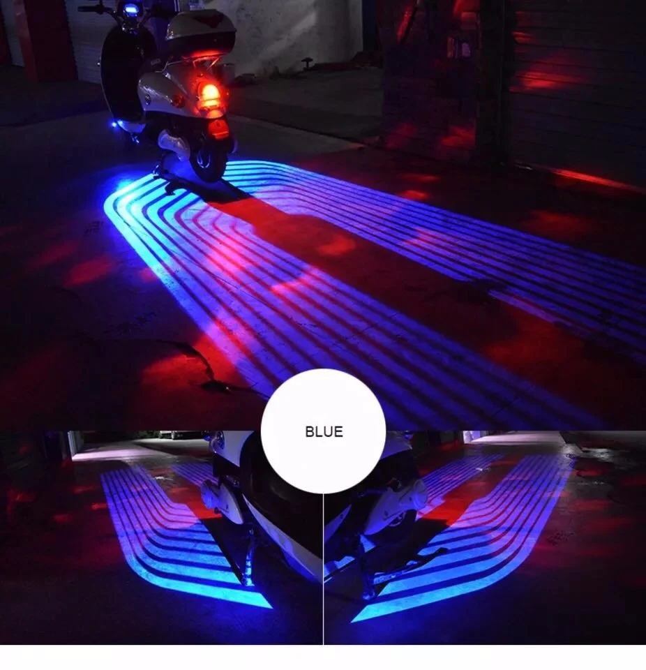 New Design Car Motorcycle Angel Wing Led Light Rgb Muti-color Auto Door ...