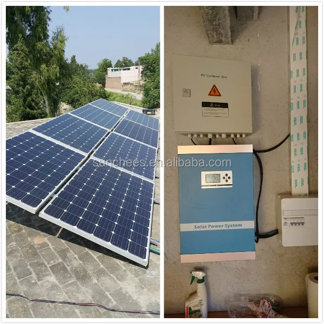 3kw Solar System In Karachi 3000w Residential Solar Pv Kit Rooftop ...