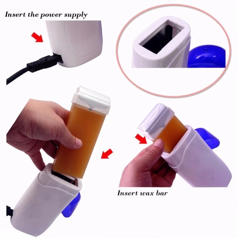 Just Wax Roller Wax Warmer Depilatory Heater Wax Heater Roll For Hair ...