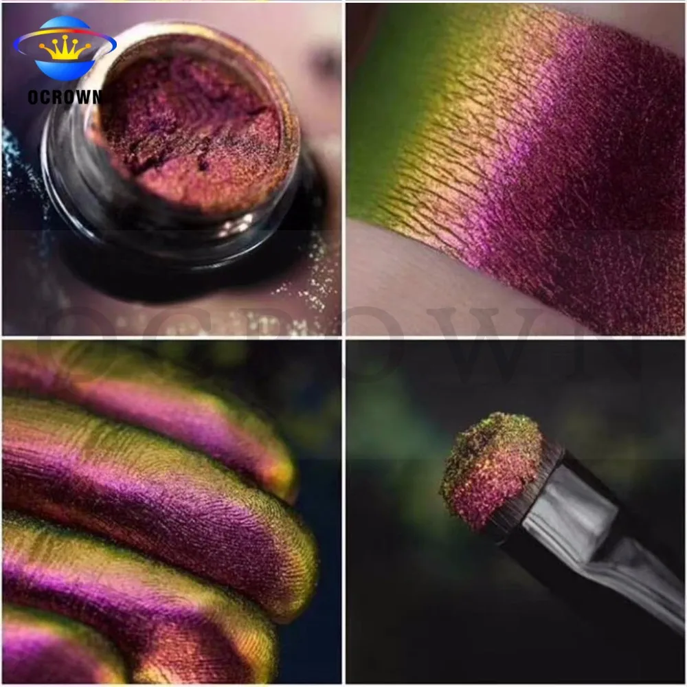 Ocrown Chameleon Cameleon Mica Powder Multi Chrome Pigment - Buy ...