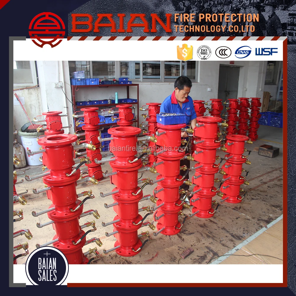 Pre-action Fire Alarm Valve For Deluge Valve And Alarm Device - Buy Wet ...