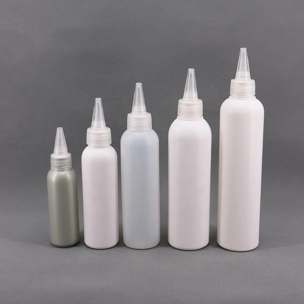 Squeeze Dropper Bottle 200ml Hdpe Bottle With 24/410 Long Tip Nozzle ...