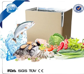 Frozen Food Shipping Boxes Keep Food Cold Carton Box Isothermal Box ...