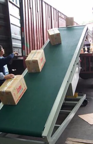 Inclined Belt Conveyor For Truck/container Loading And Unloading - Buy ...