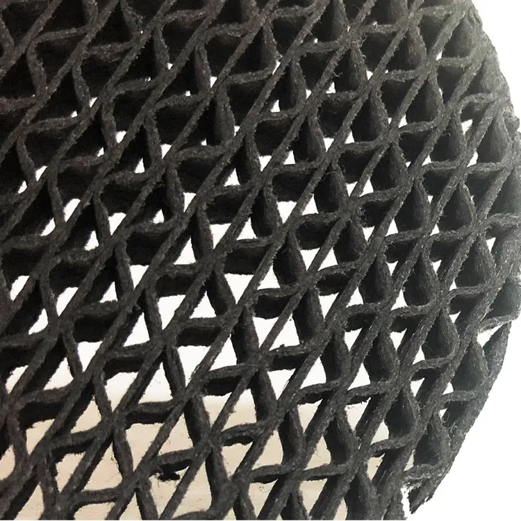 Round Black Carbon Dust Porous Filter Paper Based Corrugating Medium ...