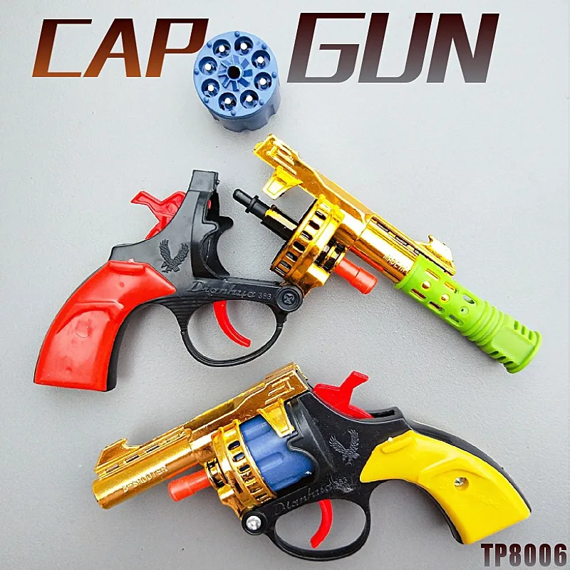 New Children Toy Plastic Cap Gun For 8 Shots And 12 Shots Fireworks ...