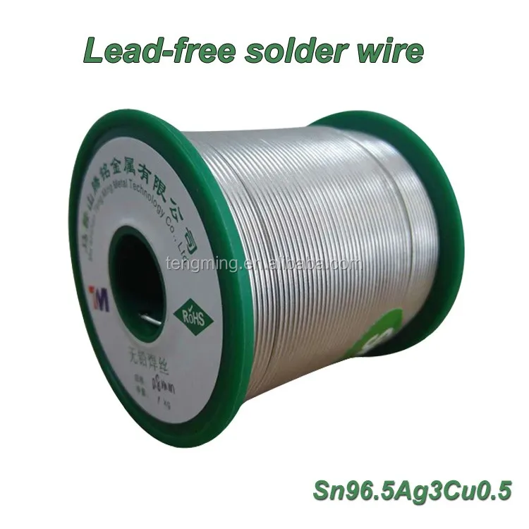 Silver Solder Wire Sn96.5ag3cu0.5 96.5/3.0/0.5(sac305) High Quality ...