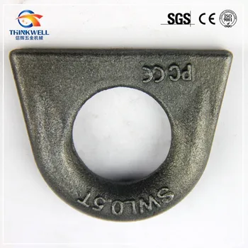 High Quality Forged Steel Welded Lifting Eye Plate For Marine Ship ...