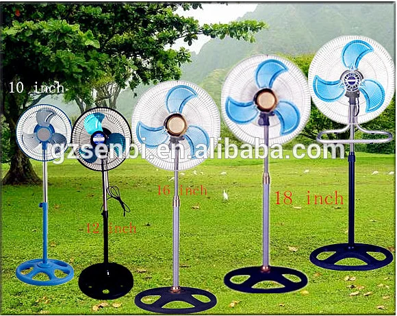 18'' 2 In 1 Large Crown Stand Fan Industrial Pedestal Fan For Sale ...
