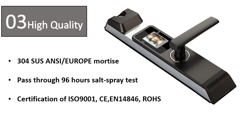 Waterproof Biometric Voice Face Door Lock With Eye Scanner - Buy Face ...