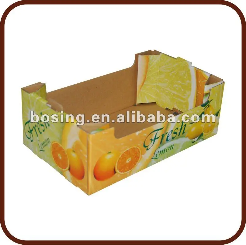 Popular Fresh Fruit Packaging - Corrugated Boxes for Grapes