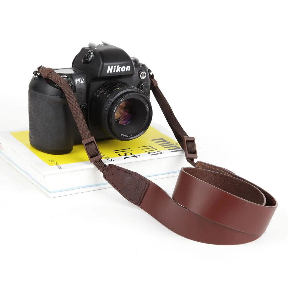 Genuine Leather Camera Neck Strap Dslr Camera Leather Strap - Buy ...
