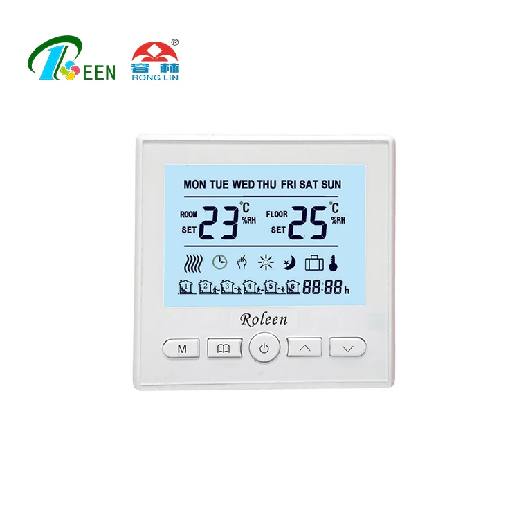25a Electric Temperature Control Room Hot Cold Thermostat Programmable ...