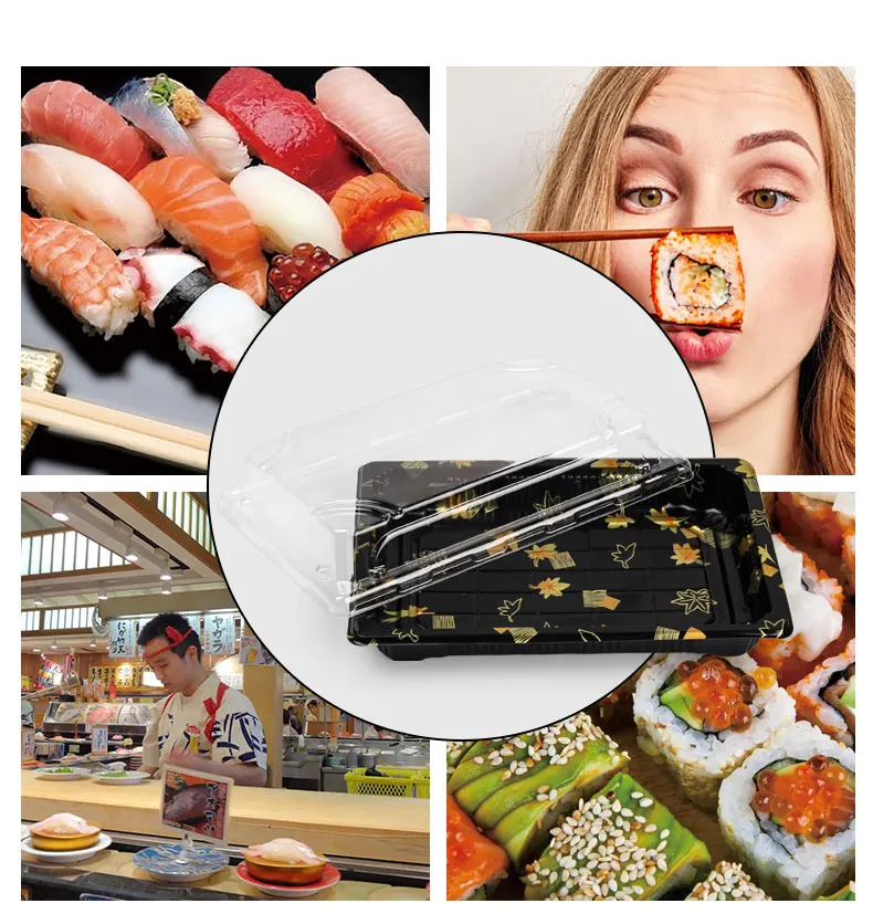 Disposable Food Container For Sushi - Buy Sushi Box,Sushi Container ...