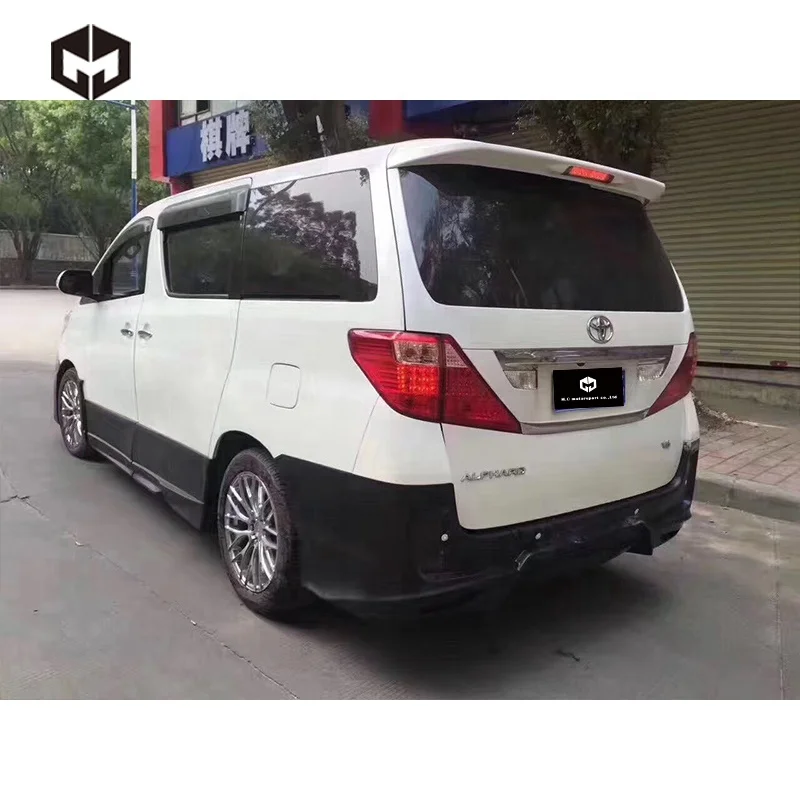 Fiberglass Wald Body Kit for Toyota Alphard 10 Series