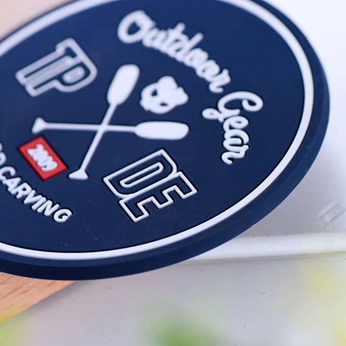 Promotional Custom PVC Soft Rubber coaster Non-slip Insulation Gift ...