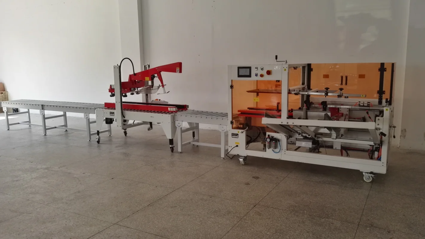 Fully Automatic Carton Box Packing Machine / Making Unpacking Machine ...