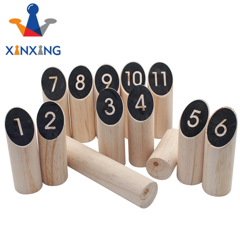 Wooden Game & Outdoor Hand Game Set For Outdoor Game And Yard Bowling ...