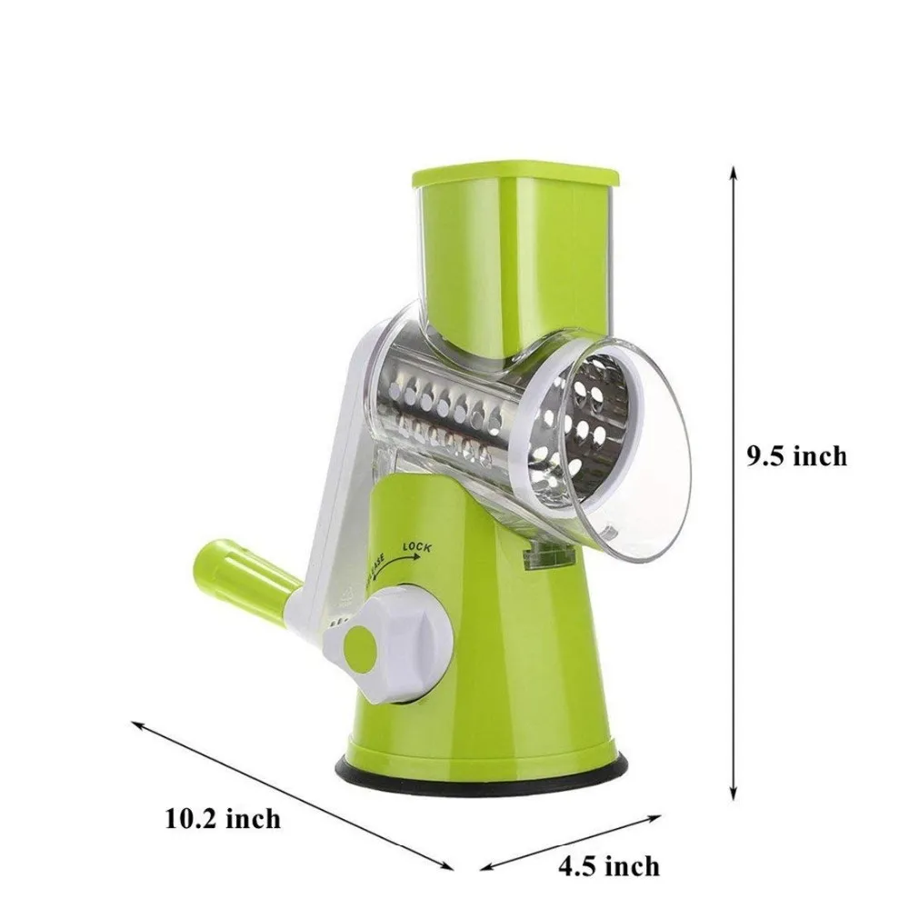 Vegetable Slicer Salad Cutter Chopper Cheese Grater Potato Julienne Nut ...