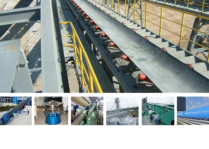 Fixed Mining Tripper Belt Conveyor - 65~3950m3/h Capacity