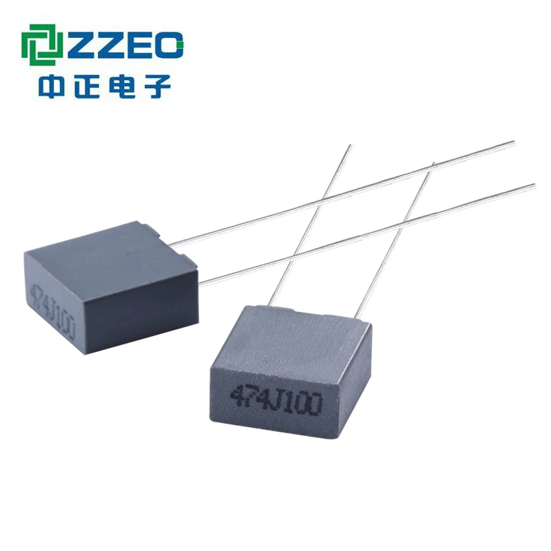 Box Type Metalized Polyester Film Capacitor High Voltage 474j 100v