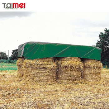 Plastic Round Bale Roofing Cover Hay Tarp - Buy Roofing Cover Tarpaulin ...