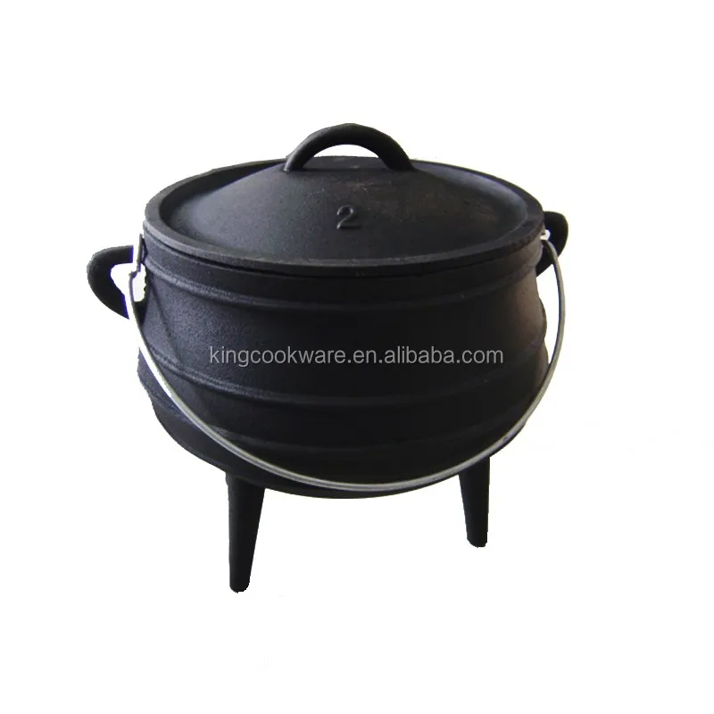 Three Leg High Quality Cast Iron Pot - Durable & Versatile
