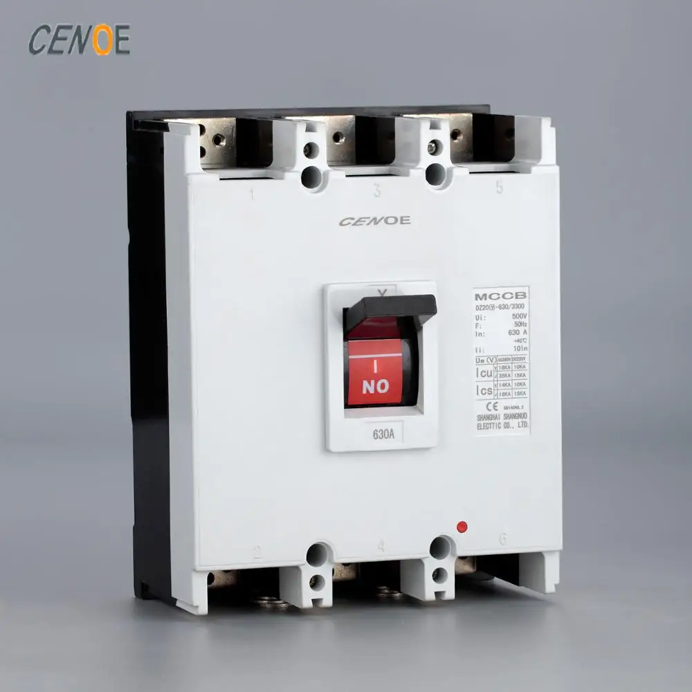 Dz20y-630/3300 3p 500a Mccb Moulded Case Plug-in Type Circuit Breaker ...