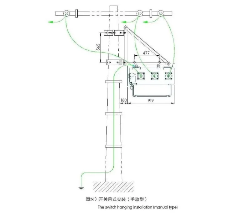 Outdoor MV 20KV 24KV 630A SF6 Gas Load Break Switch LBS - Reliable ...