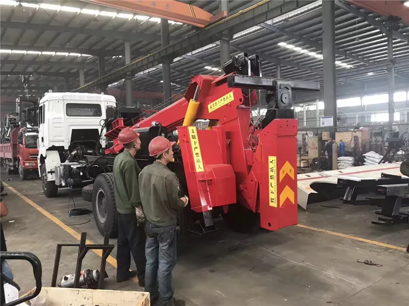 4x2 10 Tons Underlift Wrecker Body - Euro 3 Emission Standard