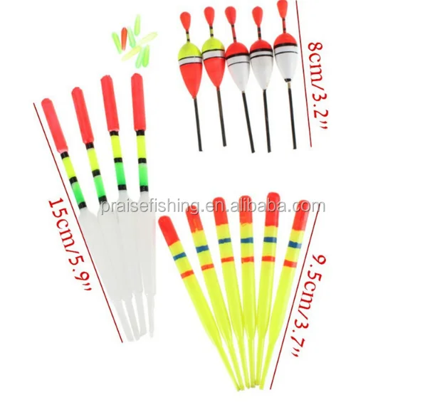 15PCS/set Assorted Sizes Float Buoy Carp Fishing Floats Combo for ...