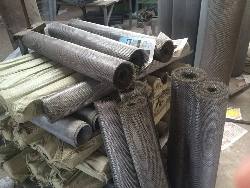 Round Hole Punching Metal Mesh Panel 10mm for Insulation