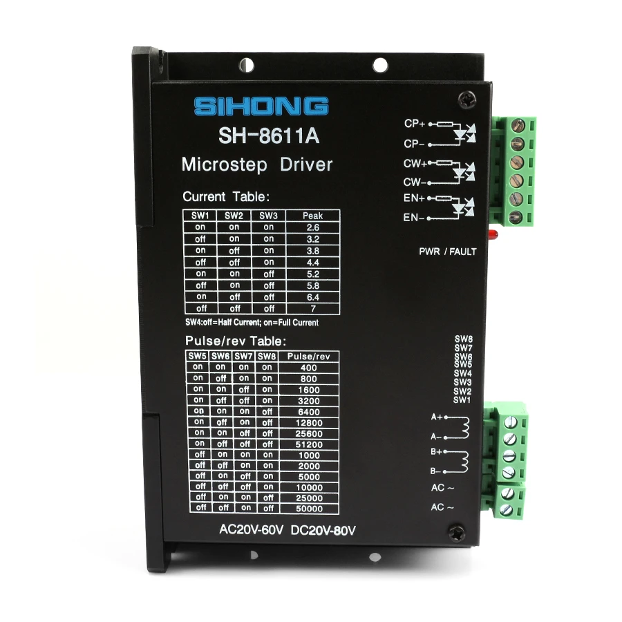 Siheng SH-8611A Stepper Motor Driver - High Torque & Speed