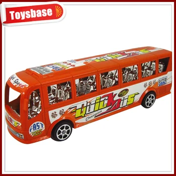 Kids Friction Red Plastic Toy Bus - Buy Red Plastic Toy Bus,Red Plastic ...