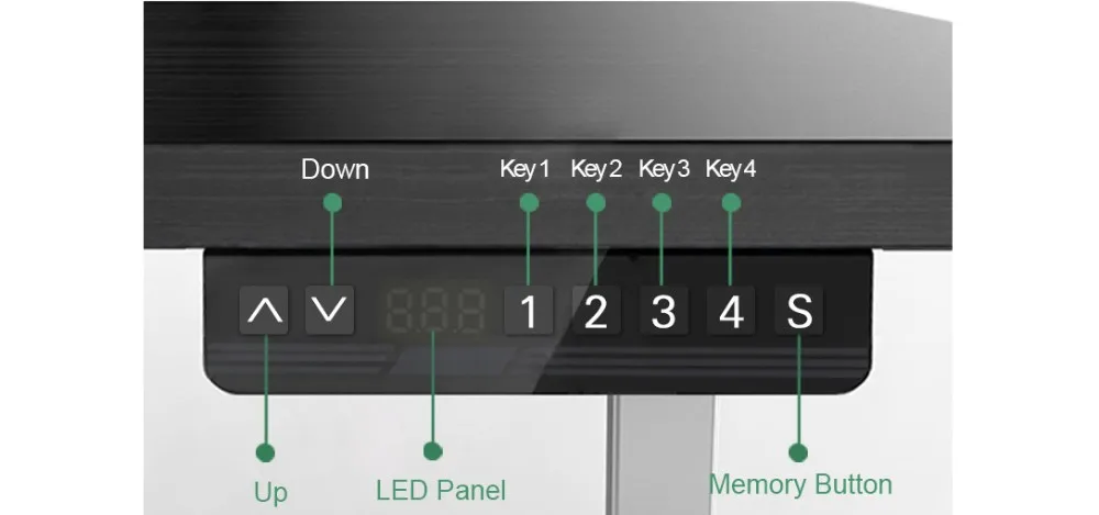 Height Adjustable Desk Controller - Quiet & Versatile
