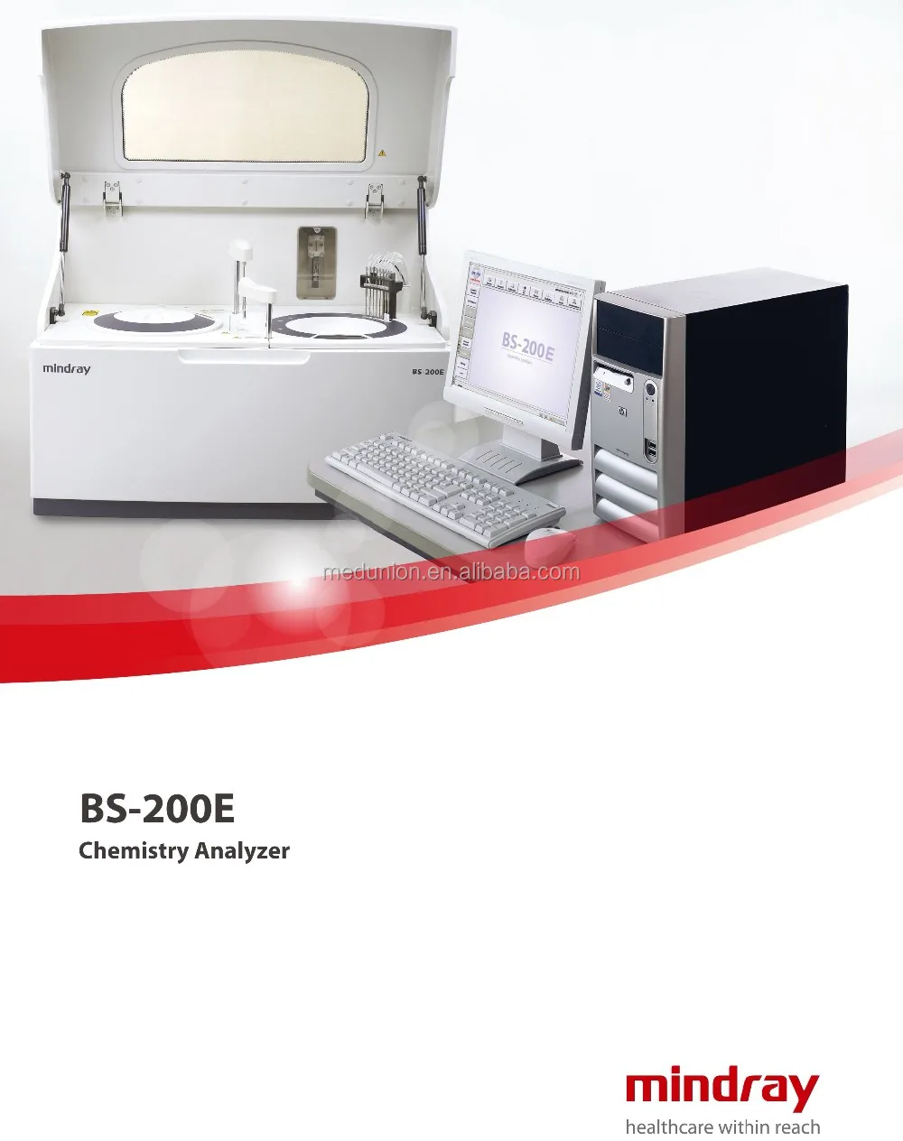 Smart,Versatile,Easy Mindray Full Automated Chemistry Analyzer Bs-200e With Good Chemstry ...