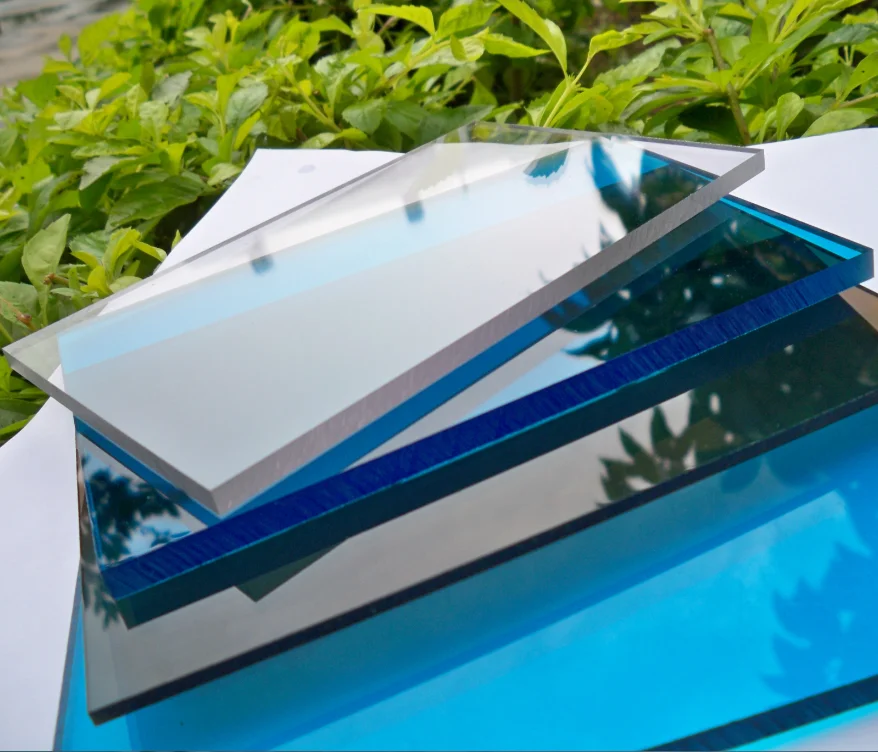 Tinted Clear Pc Building Material Polycarbonate Flat Sheet - Buy Pc ...