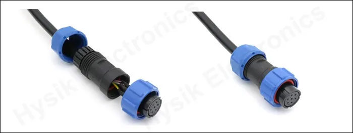 Professional Custom 7 Pin Pcb Solder Weipu Cable Connector Sp1712/p7 To ...