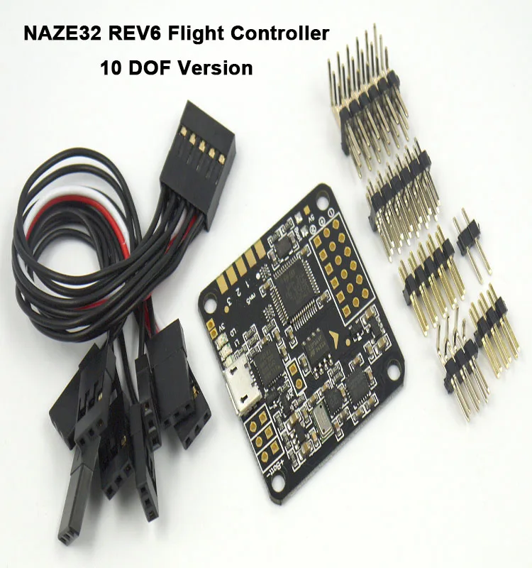 Naze 32 Naze32 6 Dof 10dof With Mag And Baro Sensor Rev6 Black Straight ...