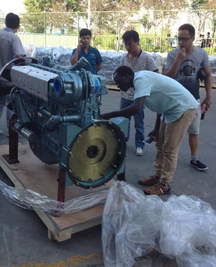 Howo Tractor Truck D12 .42 Diesel Engine Assembly Of Sinotruk Howo ...