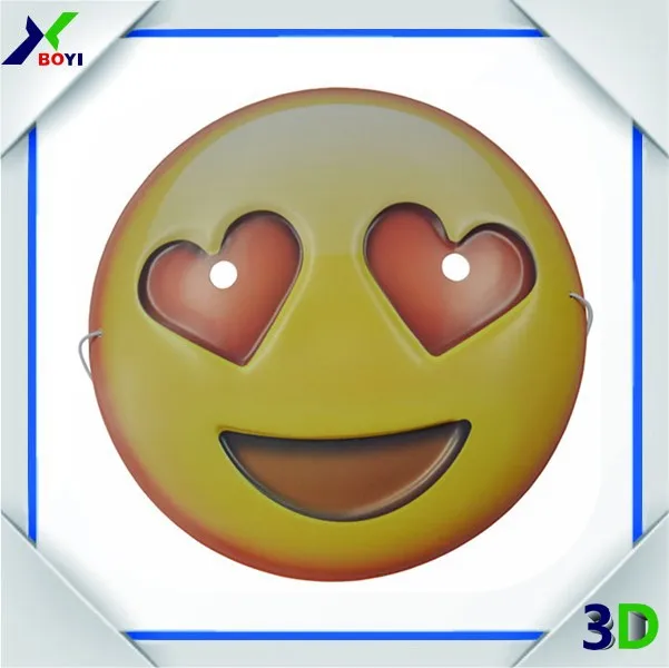 Festival 3d Embossed Plastic Smile Pvc Poop Mask - Buy High Quality Pvc ...