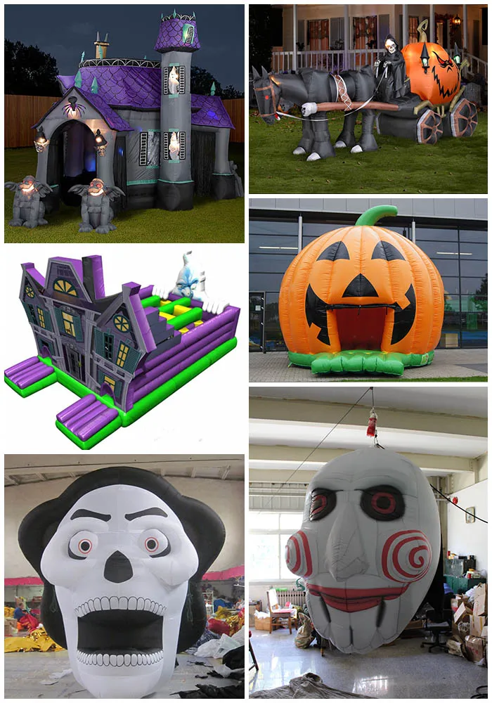 Inflatable Cat Model for Halloween - Animated Decorations