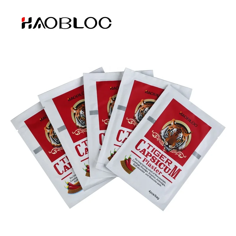 Tiger Capsicum Extract Medicated Adhesive Capsicum Plaster Sanitayaki ...