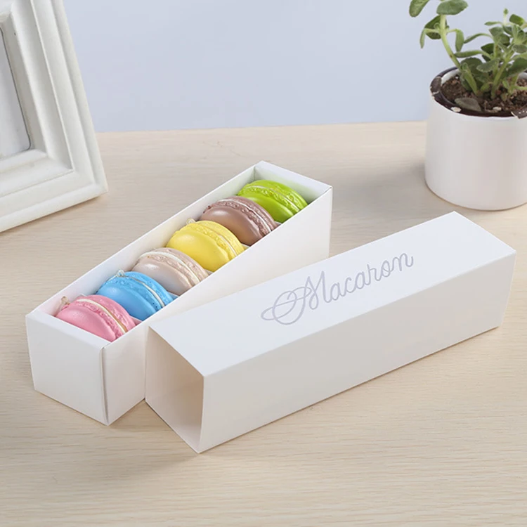 Custom Candy Cookie Biscuit Dessert Macaron Packaging Drawer Box Mini ...